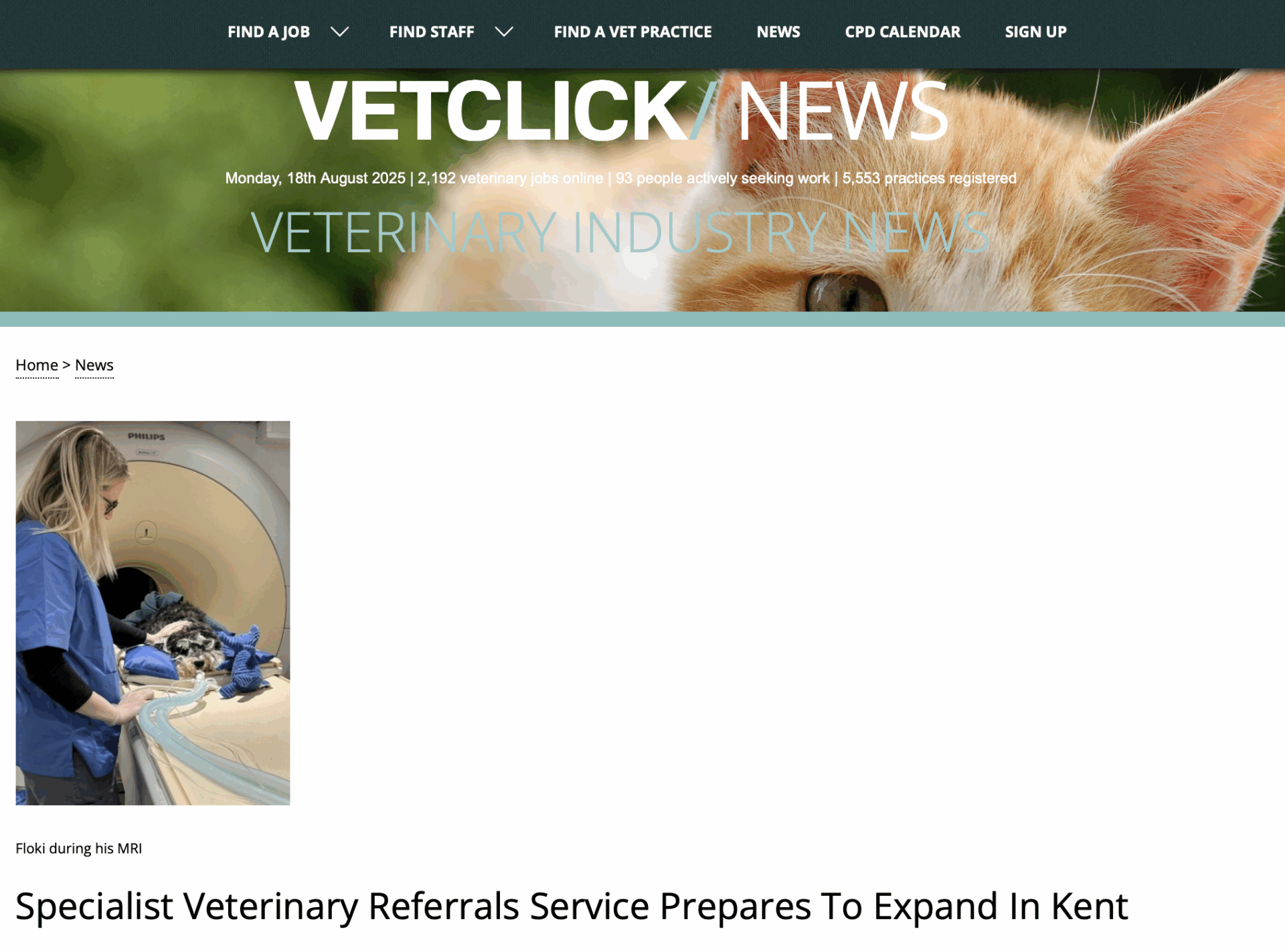 Independent Veterinary Referrals Kent - South East Vet Referrals